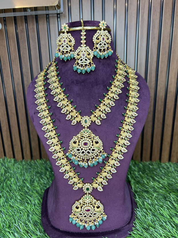 Combo set – Raveendra Gold Covering Works